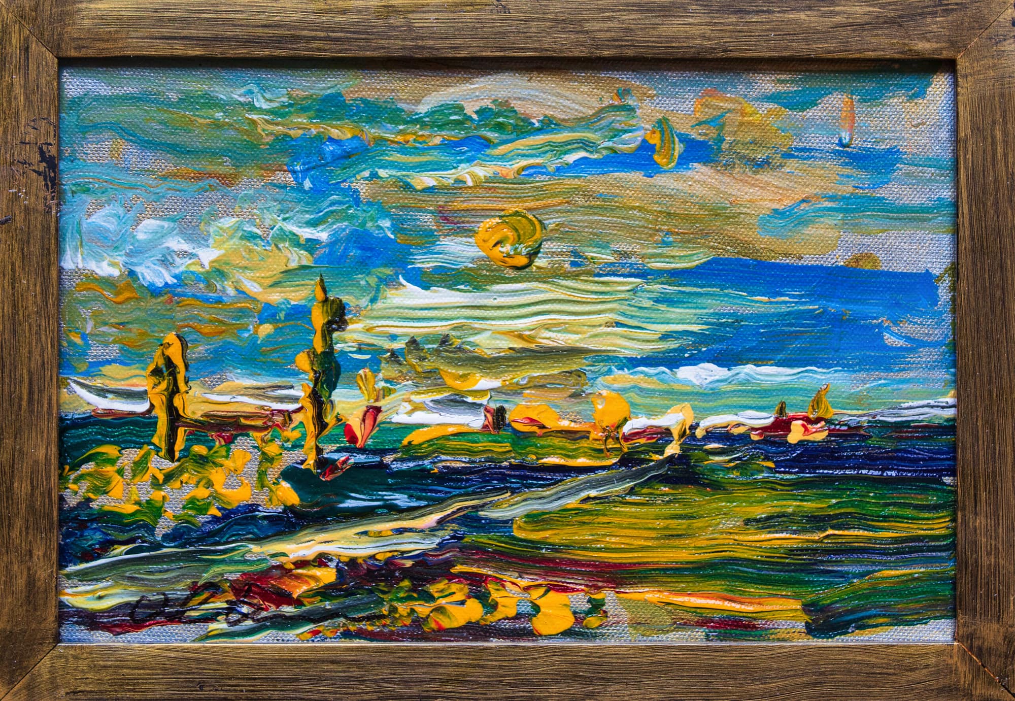 Radiant Journey: A Sunlit Landscape - Mihai Teodor Olteanu